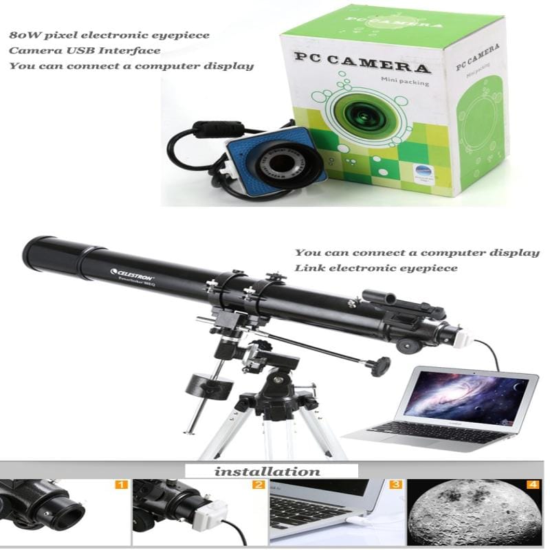 Ocular Digital Usb Camara Para Telescopios Y Microscopios | CODISUR