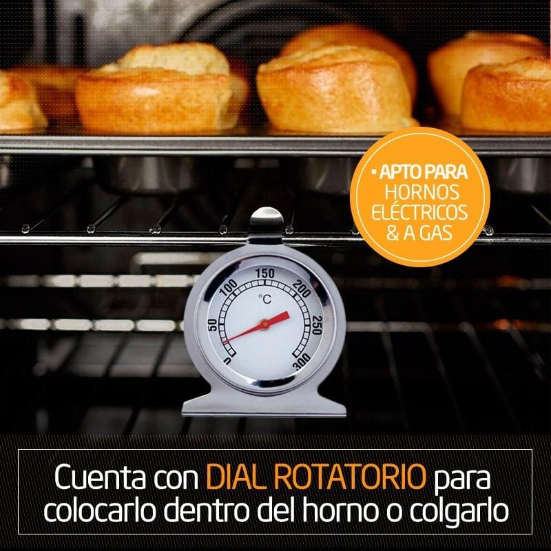 Termometro De Horno Metalico Profesional Cocina Cheff | CODISUR